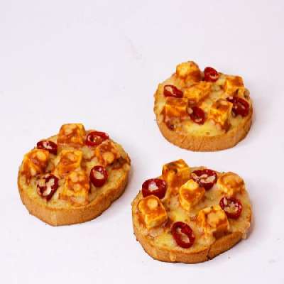 Paneer Tikka Garlic Bread